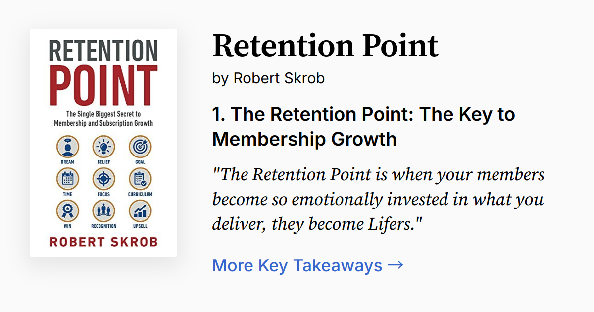 Retention Point | Summary, Quotes, FAQ, Audio