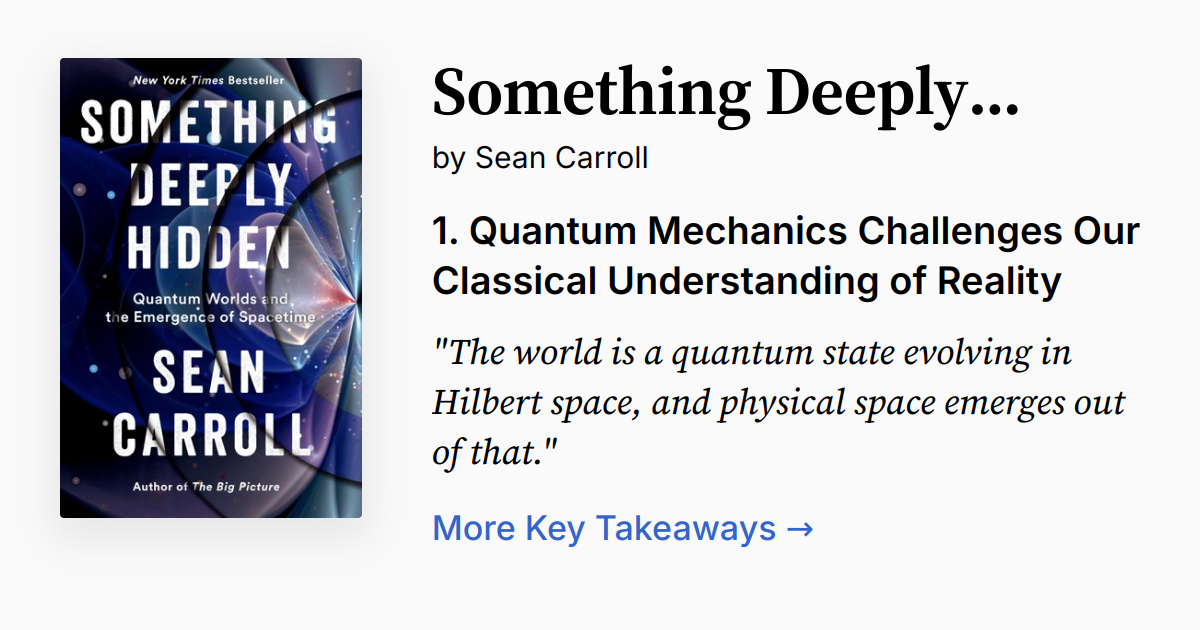 Something Deeply Hidden | Summary, Audio, Quotes, FAQ
