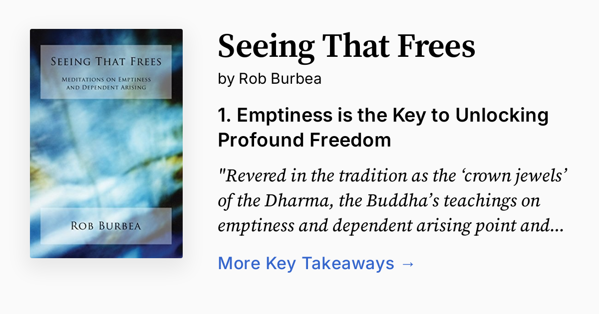 Seeing That Frees | Summary, Quotes, FAQ, Audio