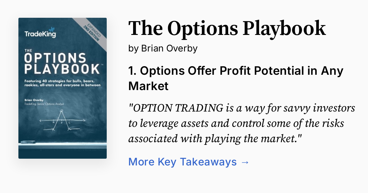 The Options Playbook | Summary, Quotes, FAQ, Audio