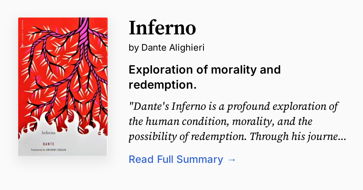 Inferno by Dante Alighieri | Summary, Analysis, FAQ