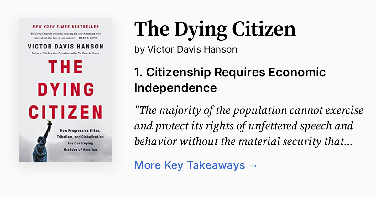 The Dying Citizen | Summary, Audio, Quotes, FAQ
