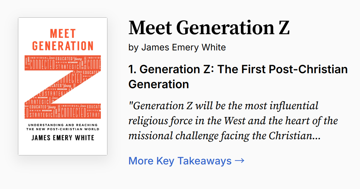 Meet Generation Z | Summary, Quotes, FAQ, Audio