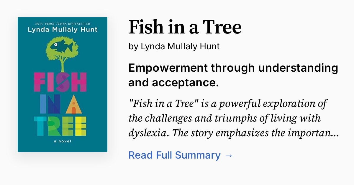 Fish in a Tree by Lynda Mullaly Hunt | Summary, Analysis, FAQ