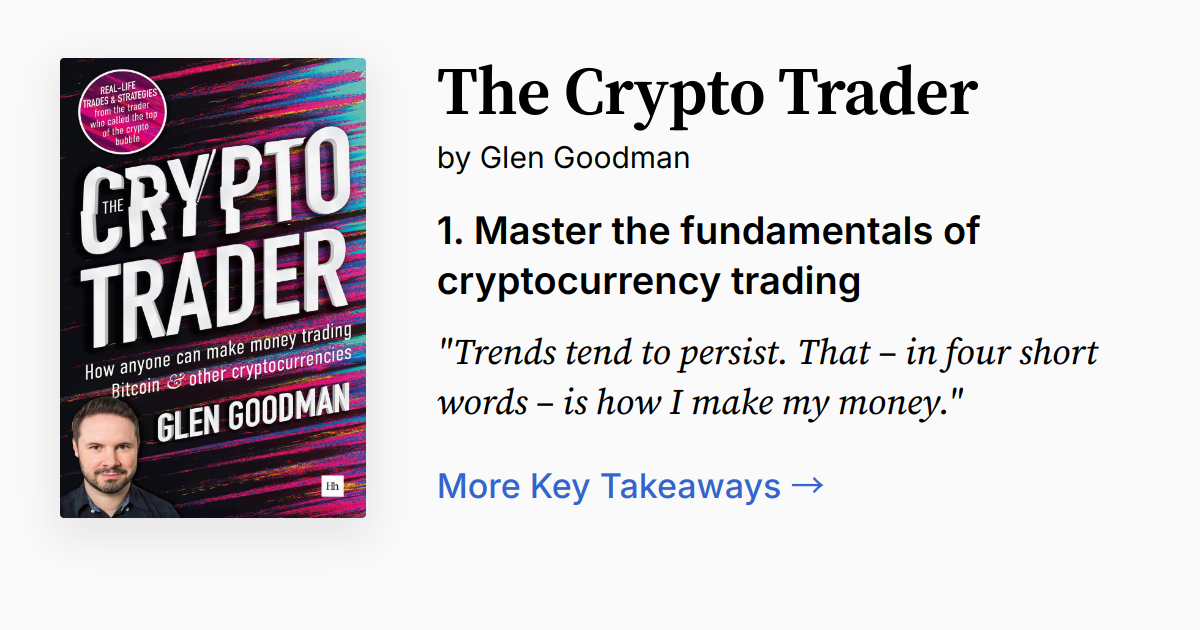 The Crypto Trader | Summary, Audio, Quotes, FAQ