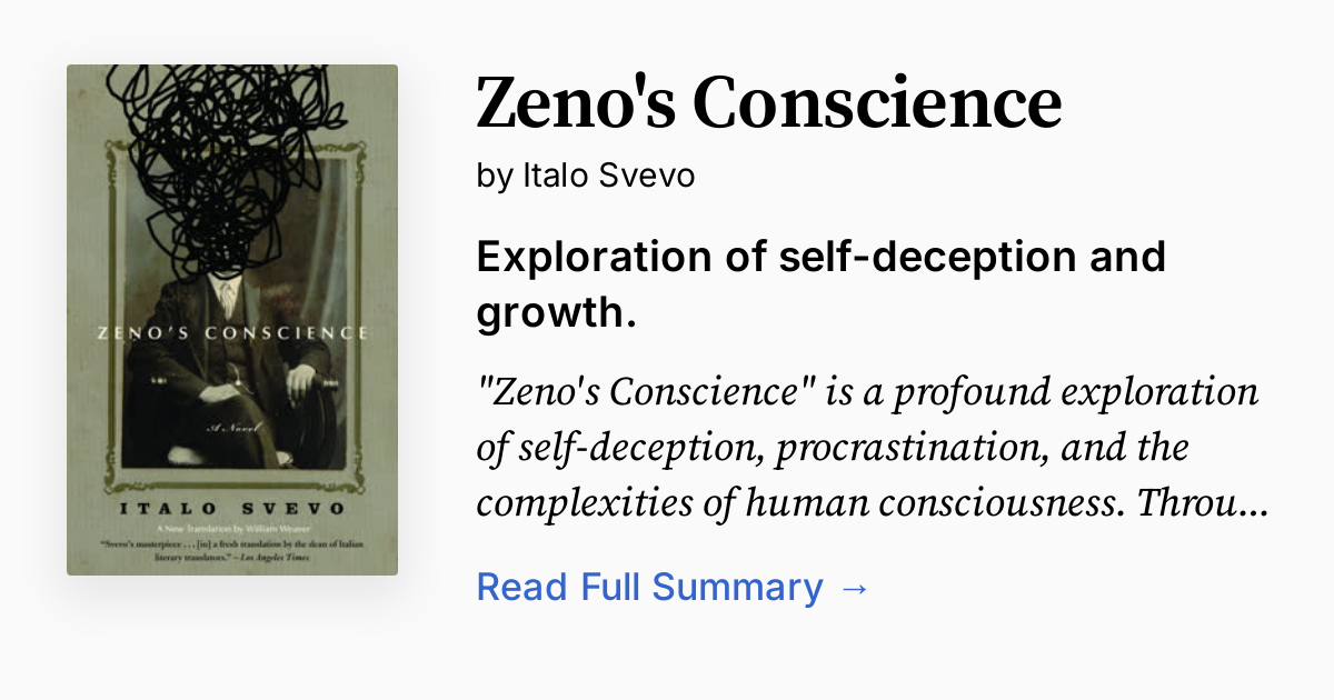 Zeno's Conscience | Summary, Analysis, FAQ