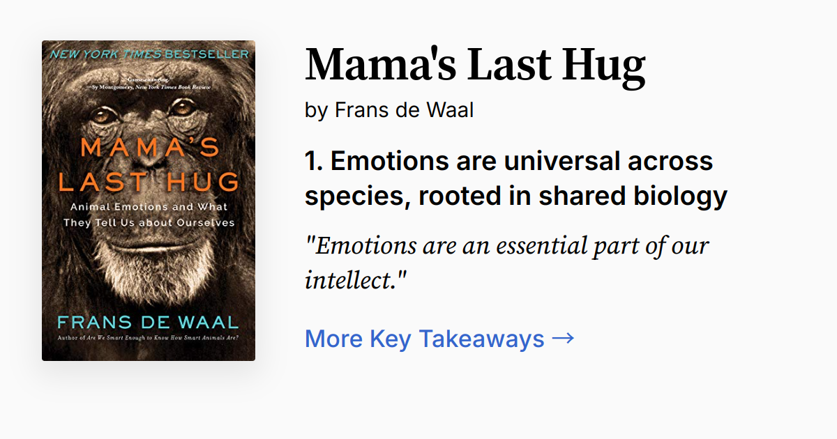 Mama's Last Hug | Summary, Audio, Quotes, FAQ