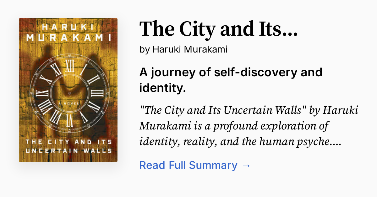 The City and Its Uncertain Walls | Summary, Audio, Analysis, FAQ