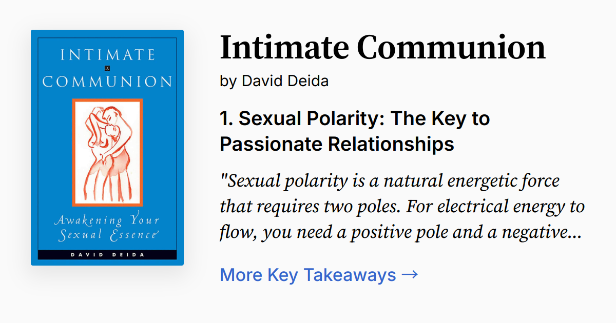 Intimate Communion | Summary, Quotes, FAQ, Audio