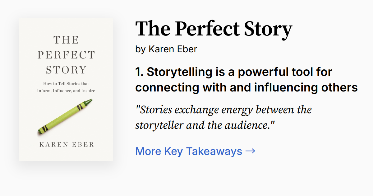 The Perfect Story | Summary, Audio, Quotes, FAQ