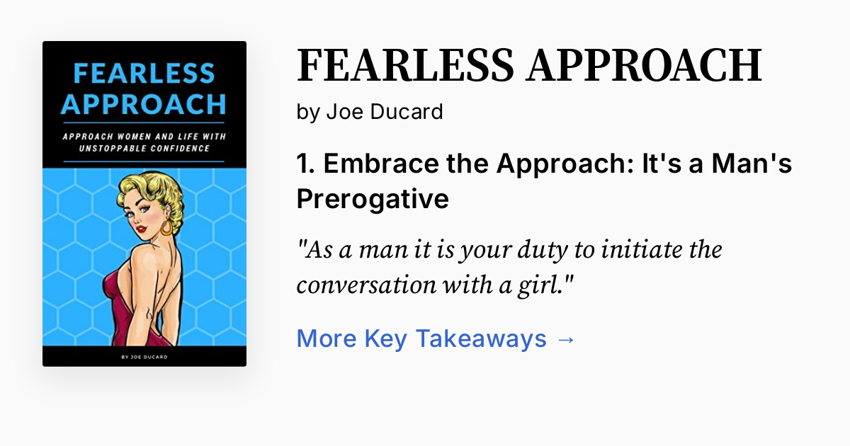 FEARLESS APPROACH | Summary, Quotes, Audio