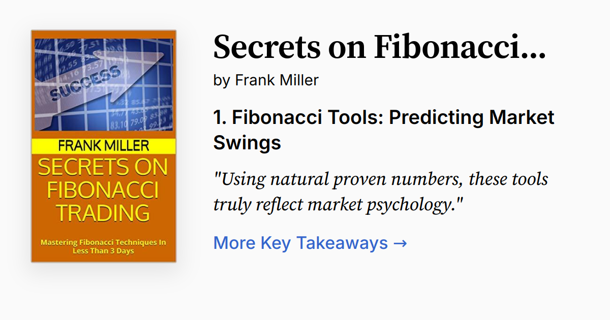 Secrets on Fibonacci Trading | Summary, Audio, Quotes, FAQ
