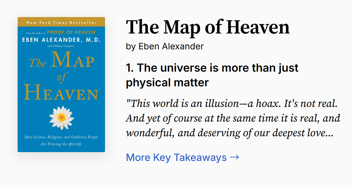 The Map of Heaven | Summary, Audio, Quotes, FAQ