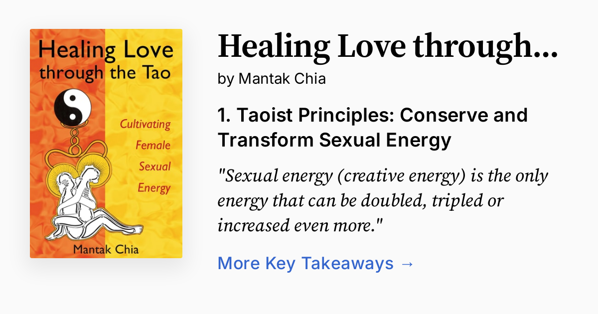 Healing Love through the Tao | Summary, Audio, Quotes, FAQ