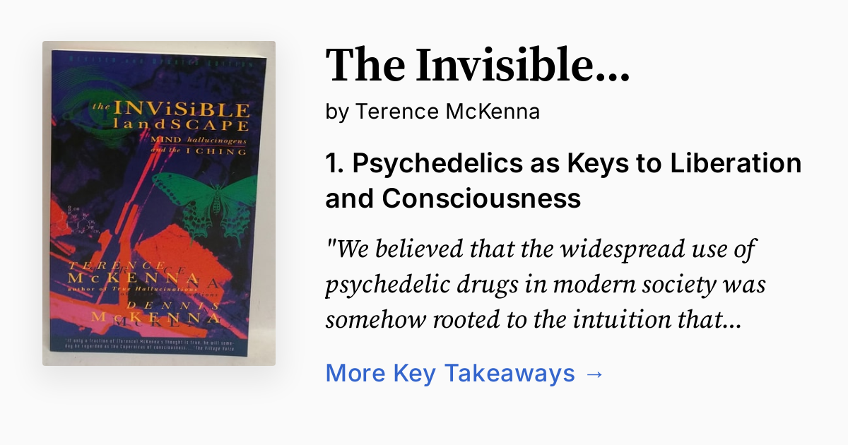 The Invisible Landscape | Summary, Audio, Quotes