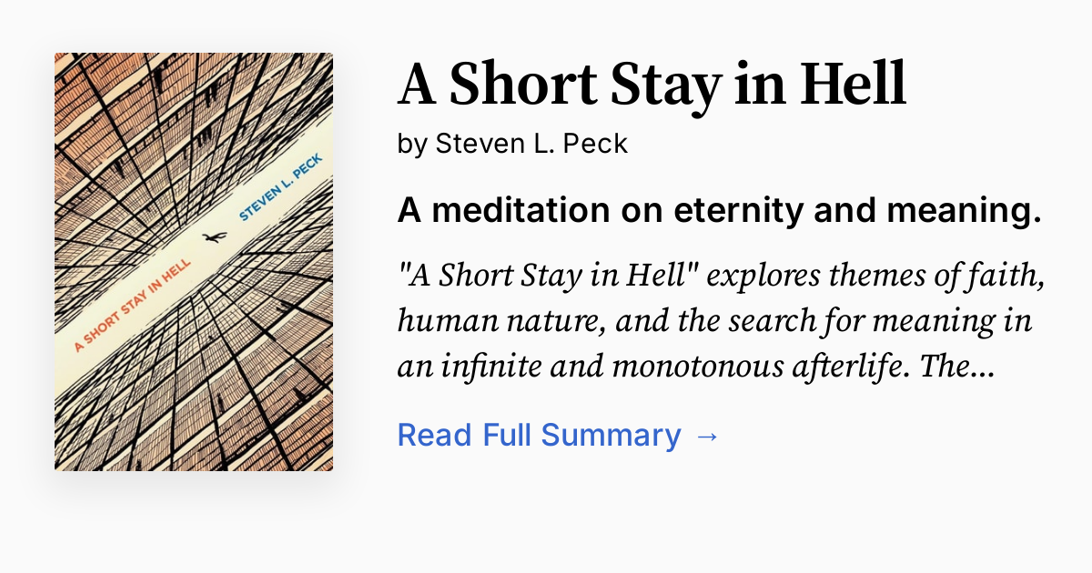 A Short Stay in Hell | Summary, Audio, Analysis, FAQ