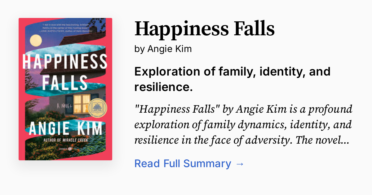 Happiness Falls | Summary, Analysis, FAQ