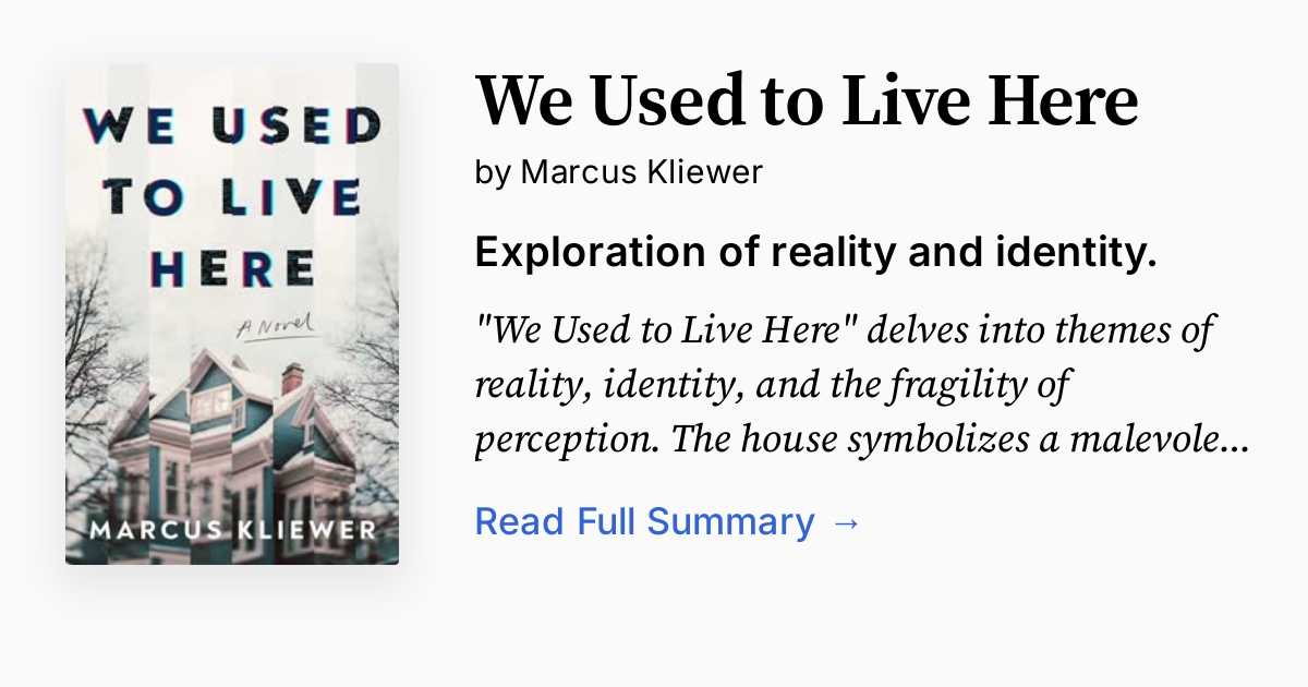 We Used to Live Here | Summary, Audio, Analysis, FAQ