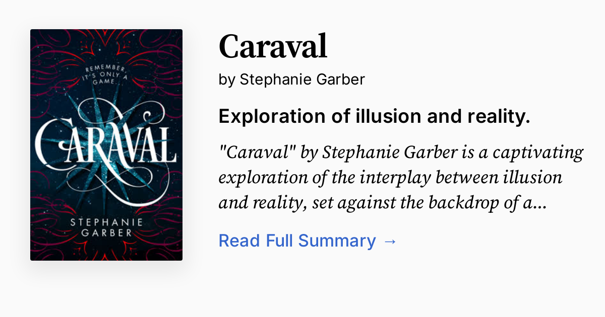 Caraval by Stephanie Garber | Summary, Analysis, FAQ