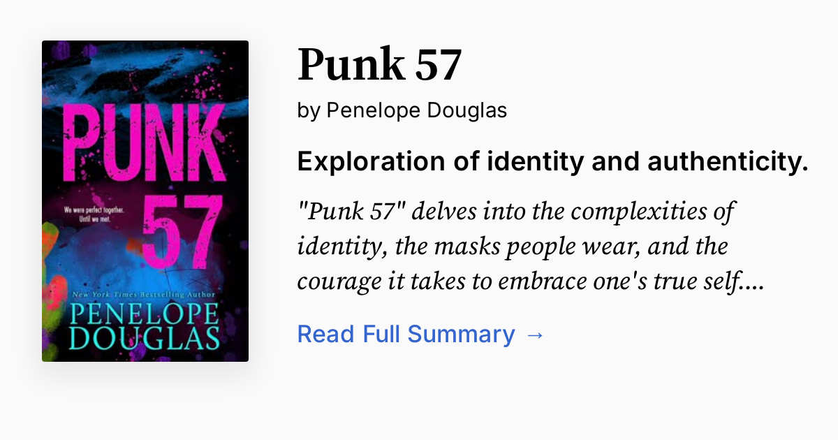 Punk 57 by Penelope Douglas | Summary, Analysis, FAQ