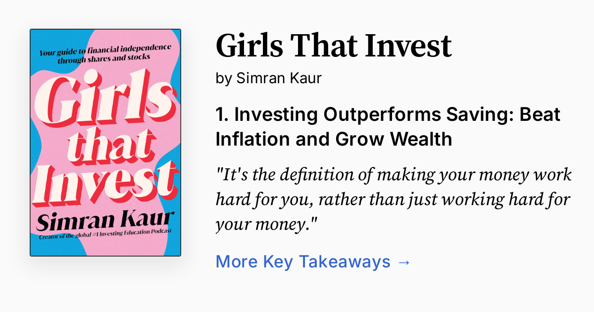 Girls That Invest | Summary, Audio, Quotes, FAQ