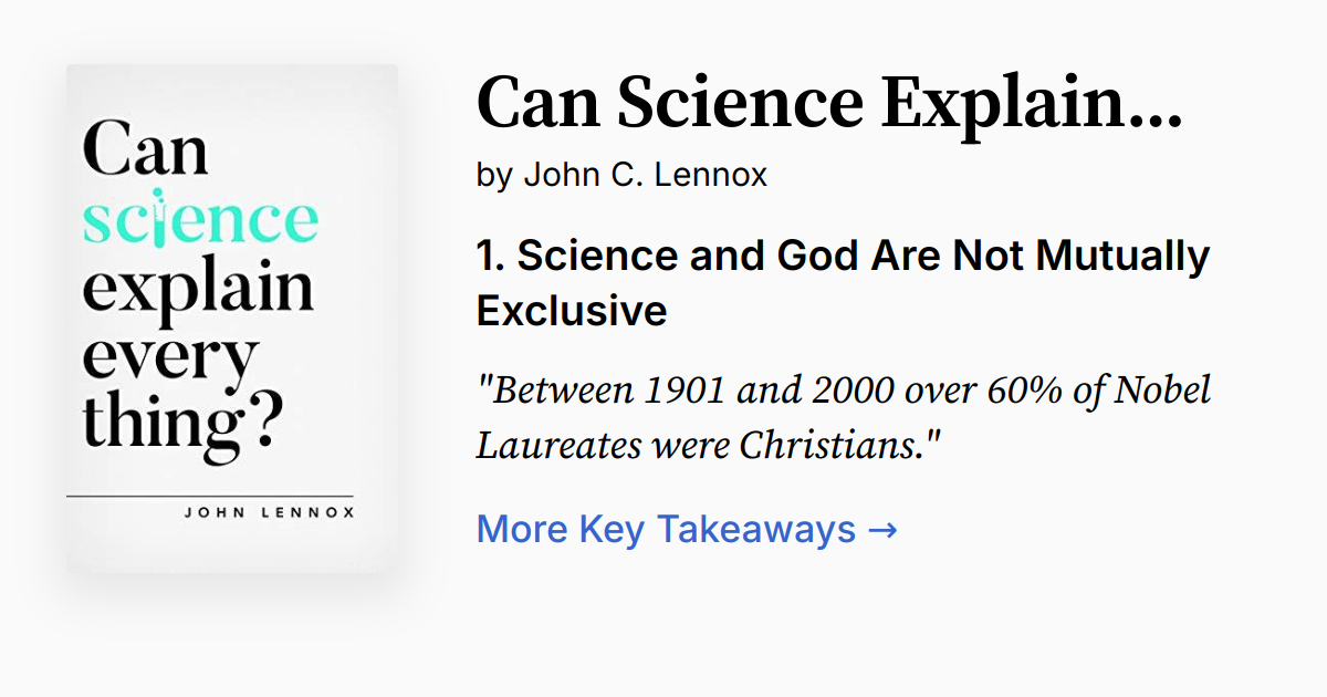 Can Science Explain Everything? | Summary, Audio, Quotes, FAQ