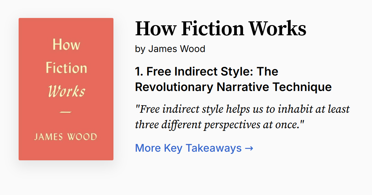 How Fiction Works | Summary, Audio, Quotes, FAQ