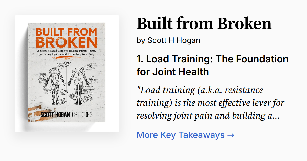 Built from Broken | Summary, Quotes, FAQ, Audio