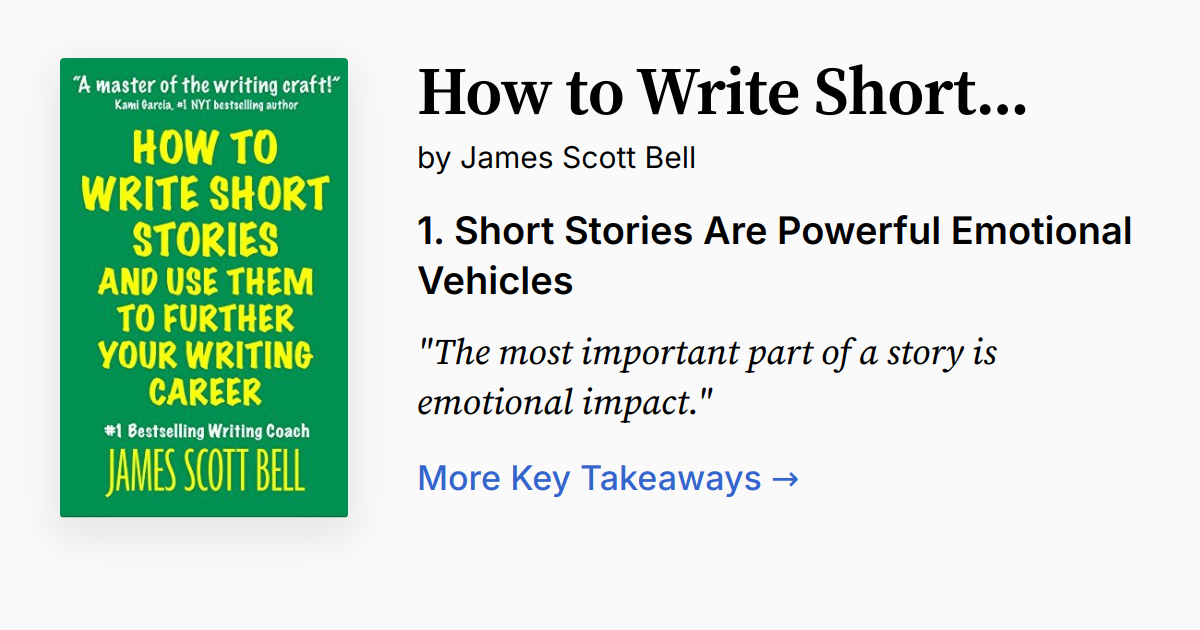How to Write Short Stories And Use Them to Further Your Writing Career ...