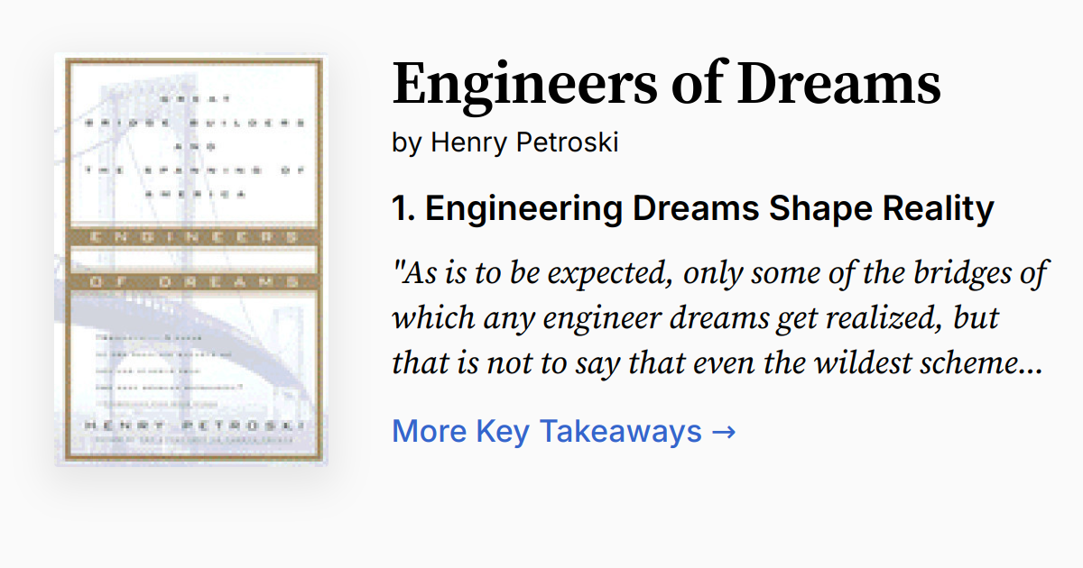 Engineers of Dreams | Summary, Audio, Quotes