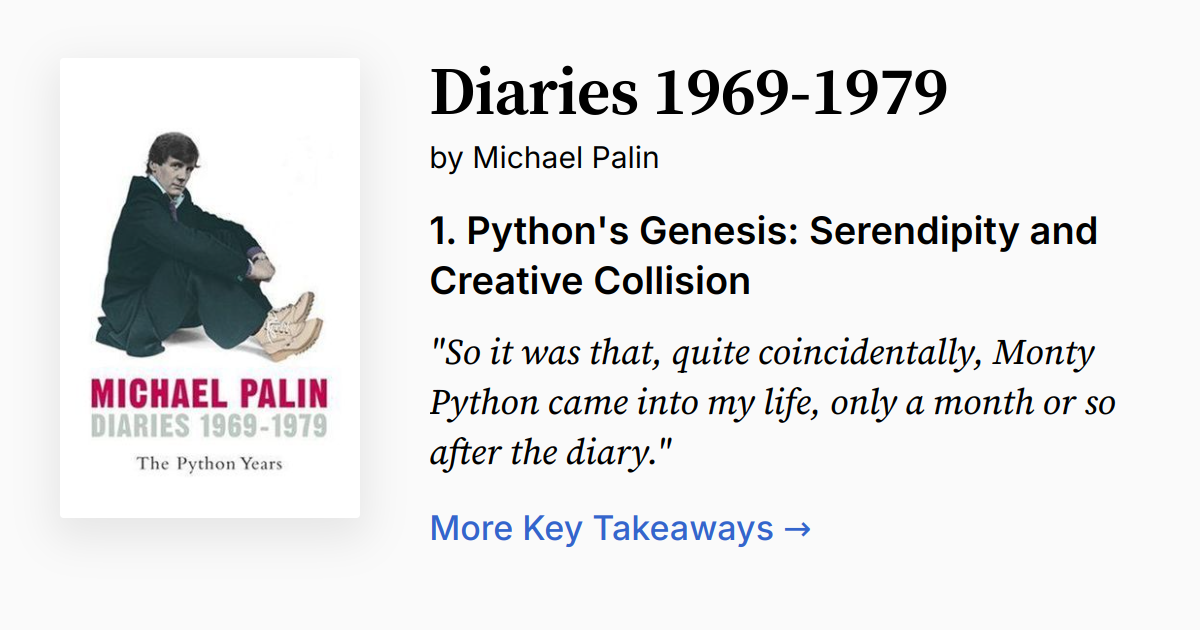 Diaries 1969-1979 | Summary, Audio, Quotes