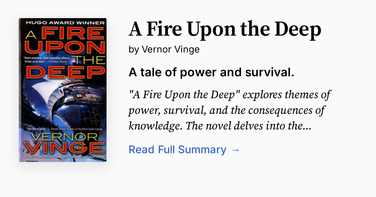 A Fire Upon the Deep | Summary, Analysis, FAQ