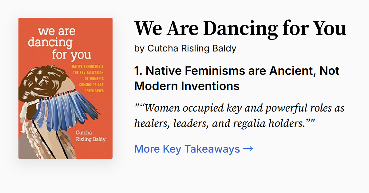 We Are Dancing for You | Summary, Audio, Quotes, FAQ