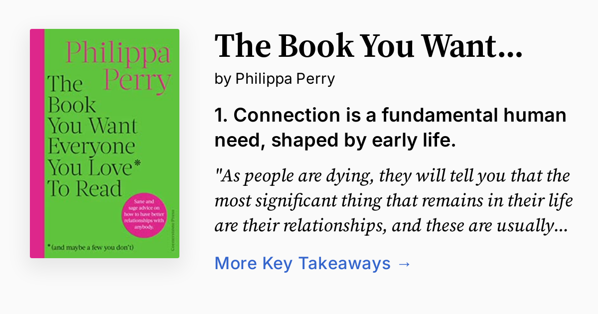 The Book You Want Everyone You Love* To Read * | Summary, Audio, Quotes ...