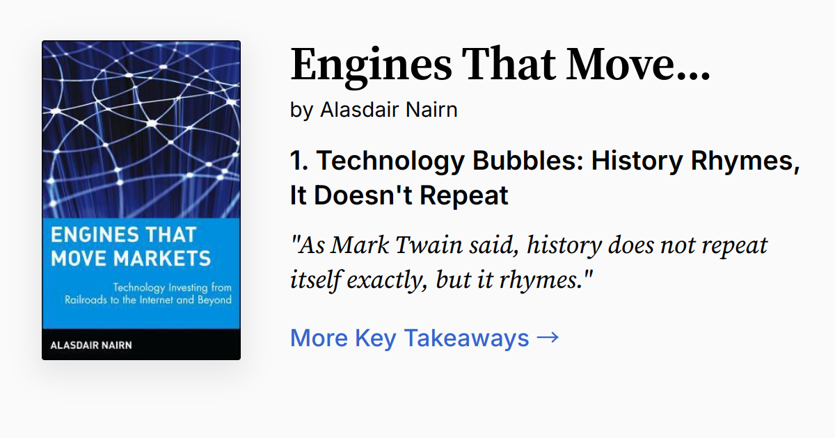 Engines That Move Markets | Summary, Quotes, FAQ, Audio