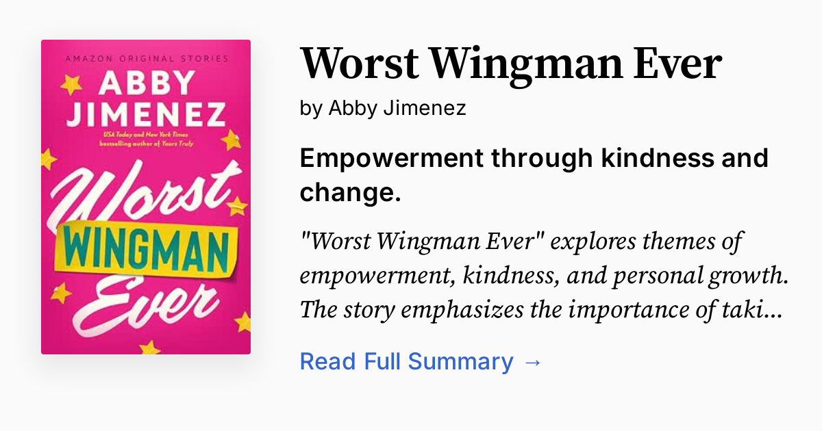 Worst Wingman Ever | Summary, Audio, Analysis