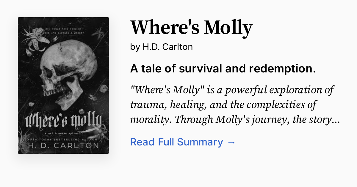 Where's Molly by H.D. Carlton | Summary, Analysis, FAQ