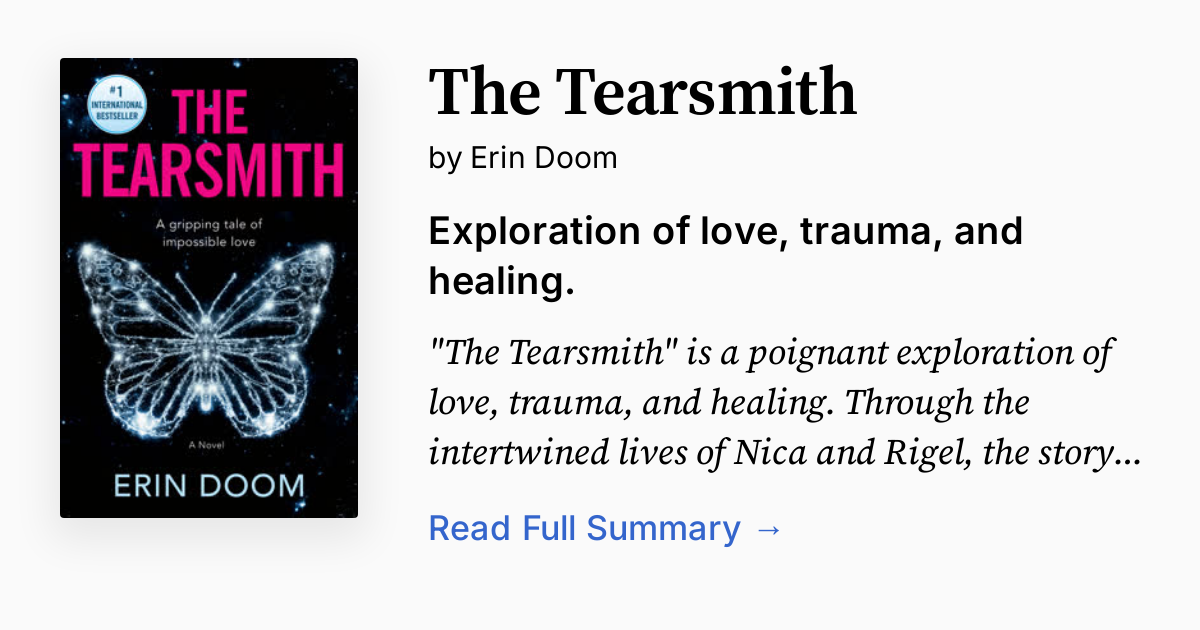 The Tearsmith by Erin Doom | Summary, Analysis, FAQ