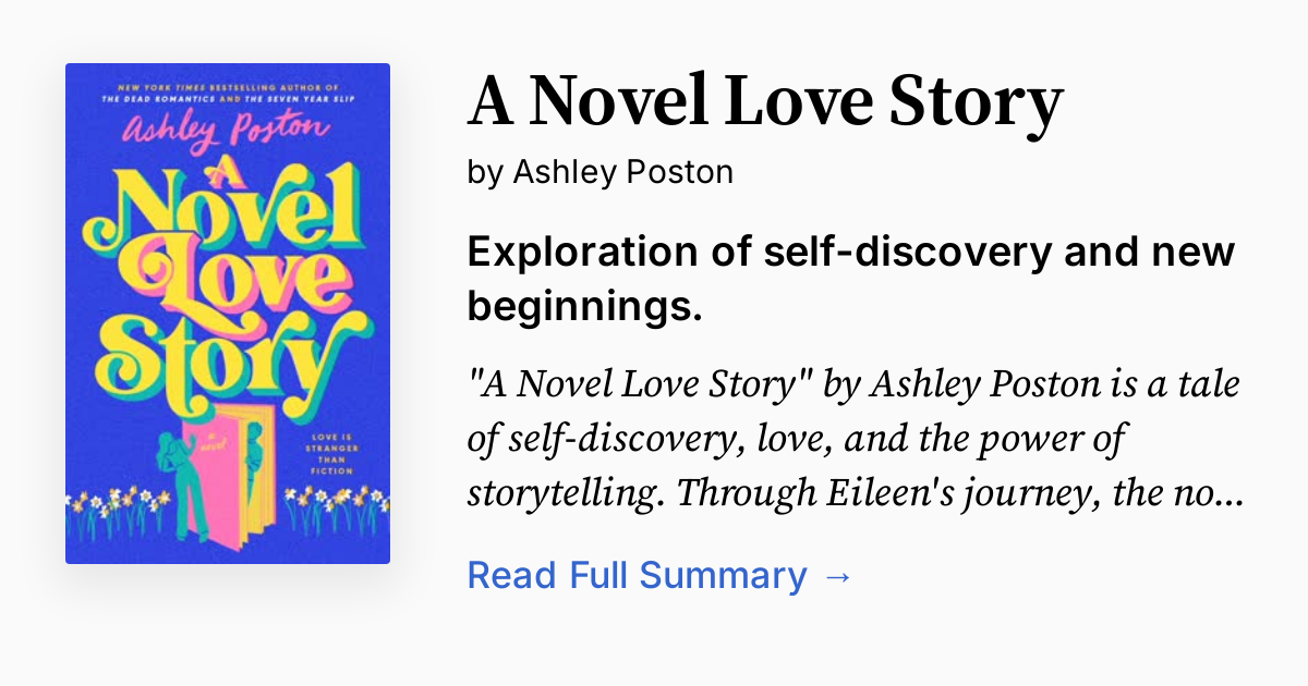 A Novel Love Story | Summary, Audio, Analysis, FAQ