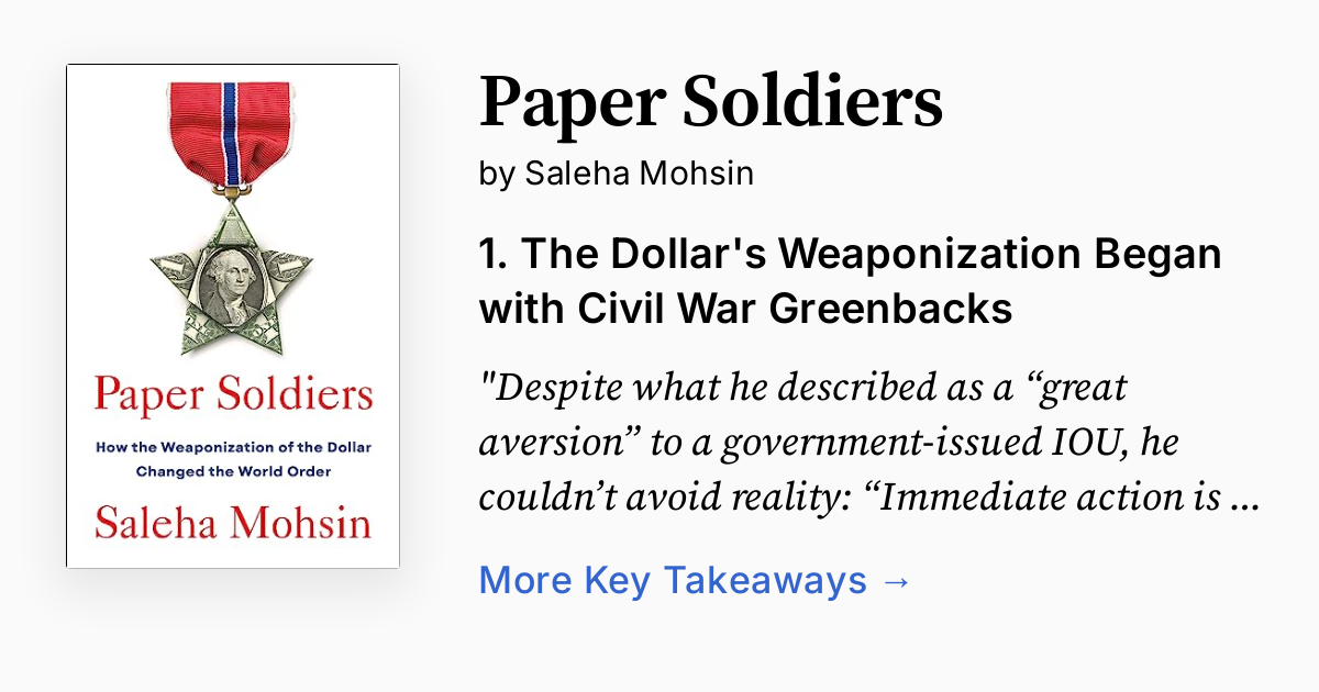 Paper Soldiers by Saleha Mohsin | Summary, Audio, Quotes, FAQ
