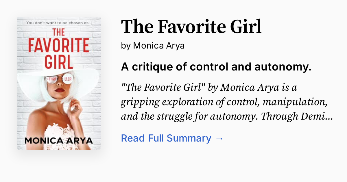 The Favorite Girl | Summary, Audio, Analysis, FAQ