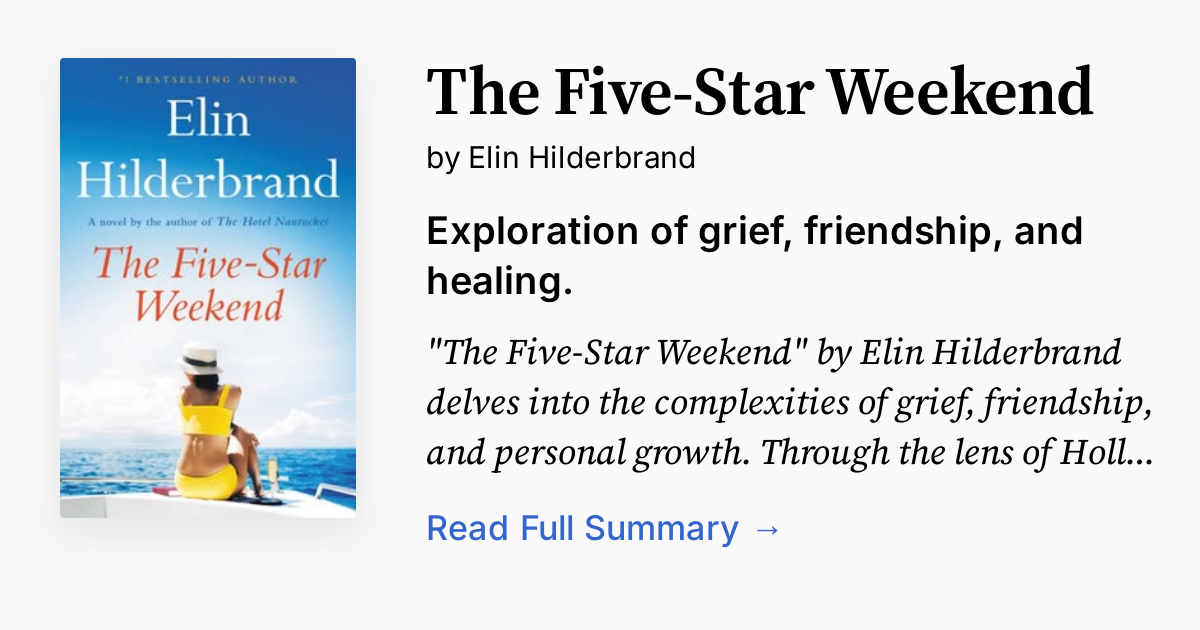 The Five-Star Weekend | Summary, Analysis, FAQ