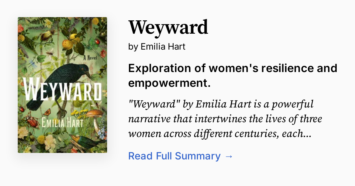 Weyward by Emilia Hart | Summary, Analysis, FAQ