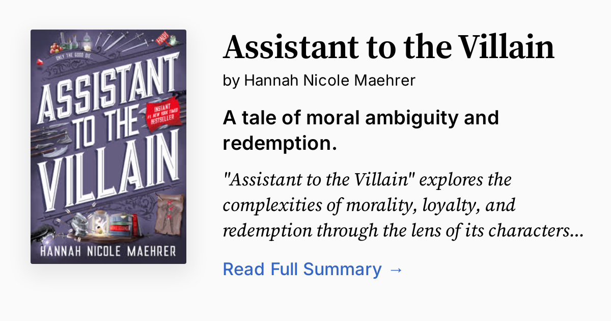 Assistant to the Villain | Summary, Audio, Analysis, FAQ
