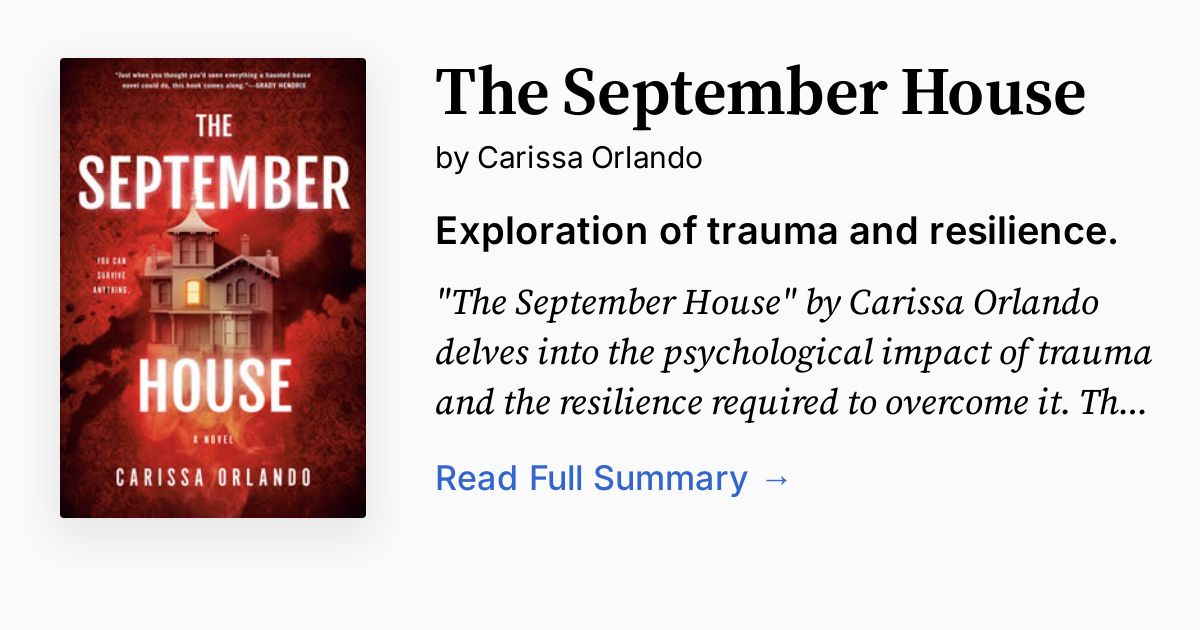 The September House | Summary, Analysis, FAQ