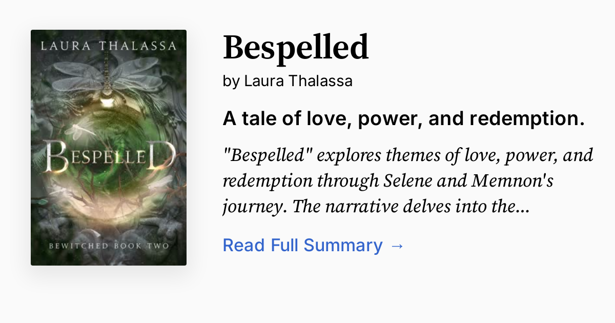 Bespelled by Laura Thalassa | Summary, Audio, Analysis, FAQ