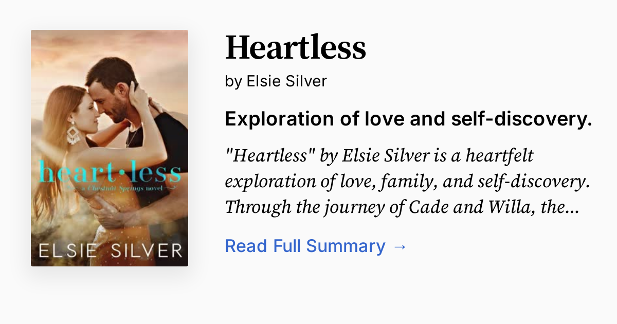 Heartless by Elsie Silver | Summary, Analysis, FAQ
