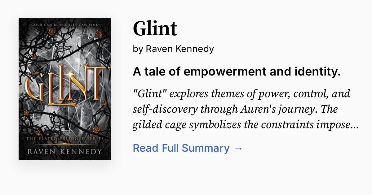 Glint by Raven Kennedy | Summary, Audio, Analysis, FAQ
