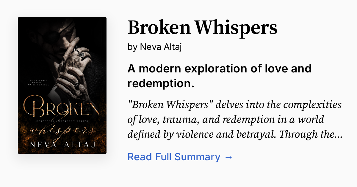 Broken Whispers | Summary, Analysis, FAQ