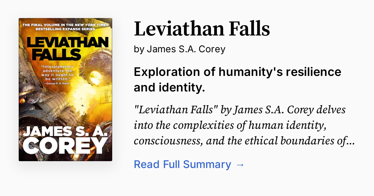 Leviathan Falls | Summary, Analysis, FAQ